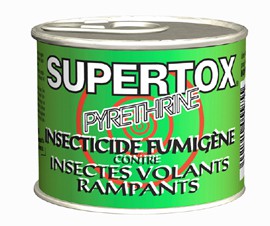 Supertox Insecticide fumigène volants et rampants U2 SICO